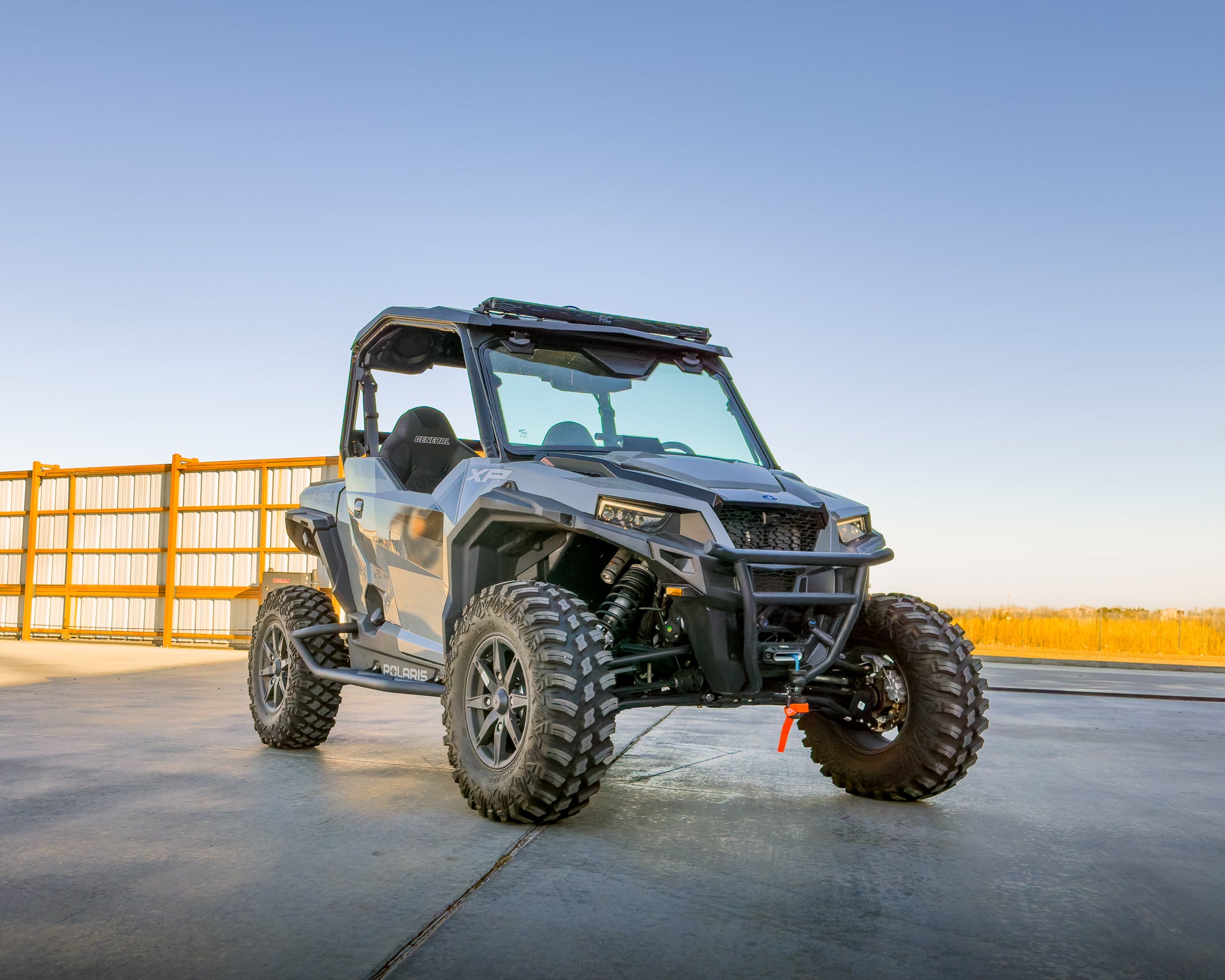 Polaris General (2-Seat) Tree Kickers, Nerf Bars, Rock Sliders – Topo Motorsports