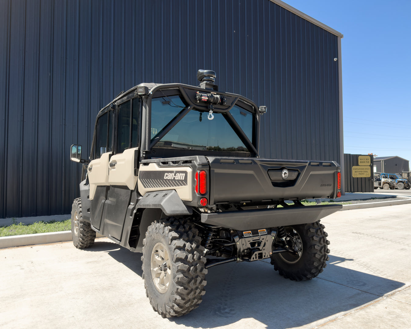 CAN-AM DEFENDER HEAVY DUTY HEADACHE RACK (WINCH READY) – Topo Motorsports