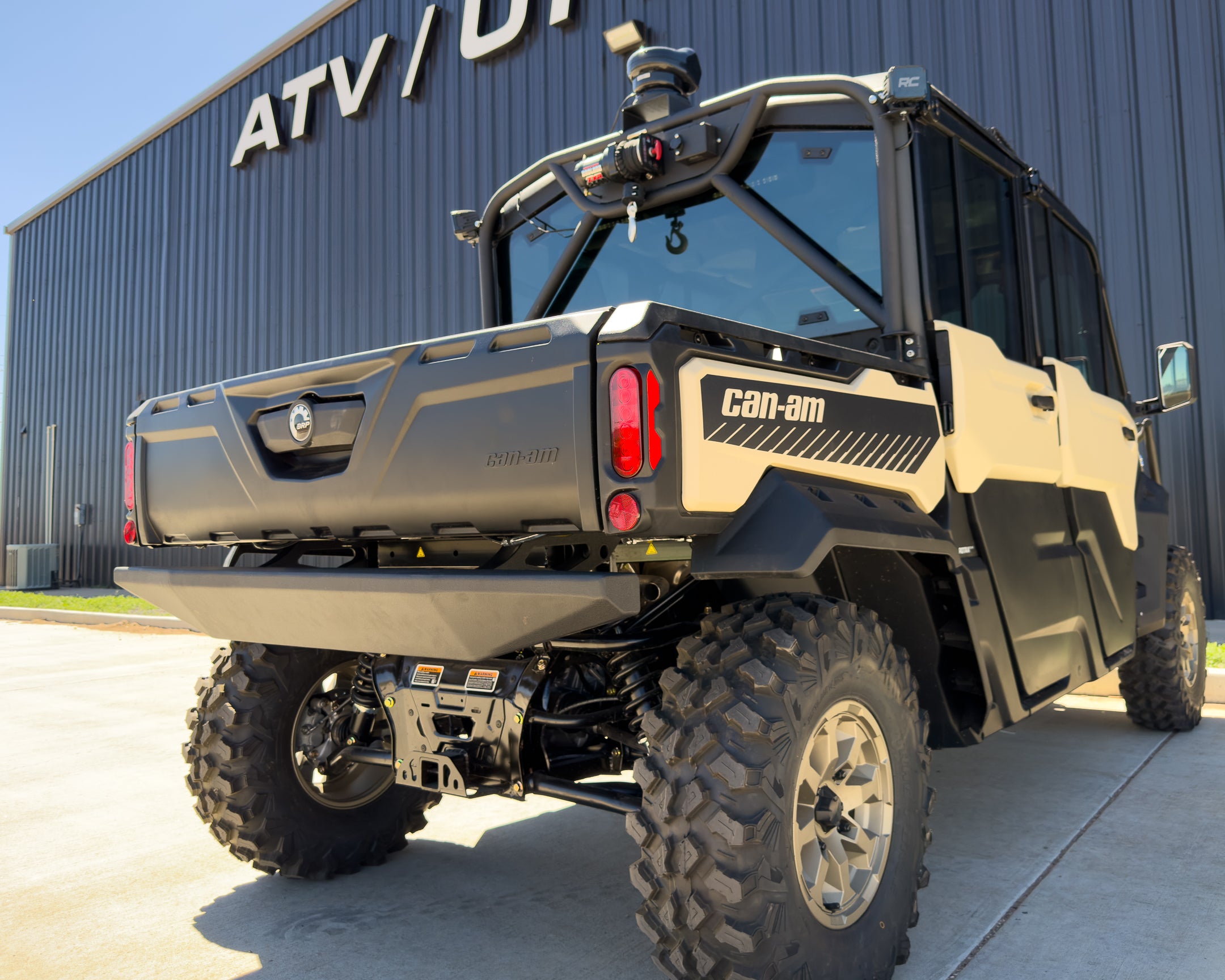CAN-AM DEFENDER HEAVY DUTY REAR BUMPER – Topo Motorsports