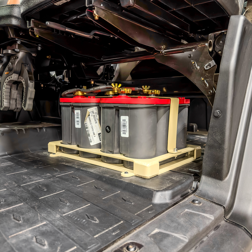 Can-Am Dual Optima Battery Holder/Mount – Topo Motorsports