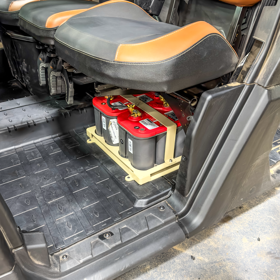 Can-Am Dual Optima Battery Holder/Mount – Topo Motorsports