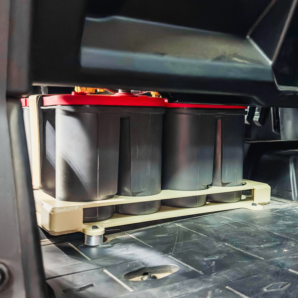 Can-Am Dual Optima Battery Holder/Mount – Topo Motorsports