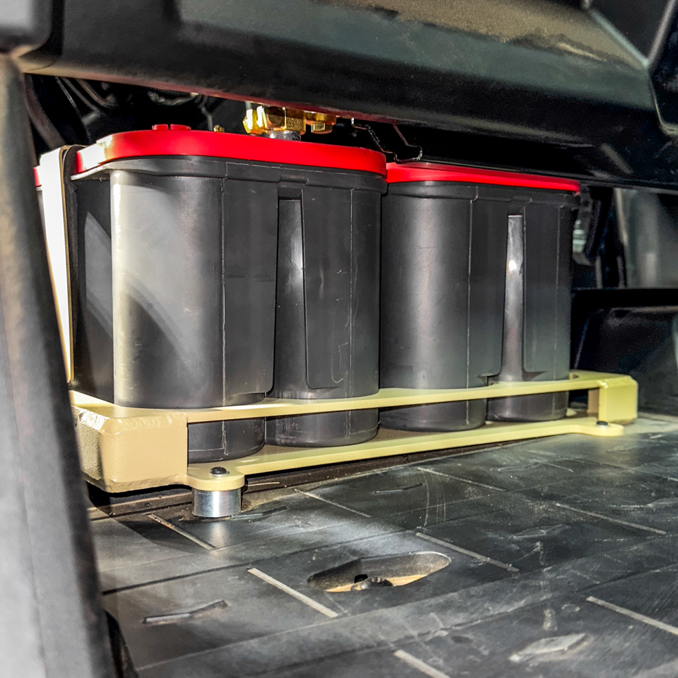Can-Am Dual Optima Battery Holder/Mount – Topo Motorsports