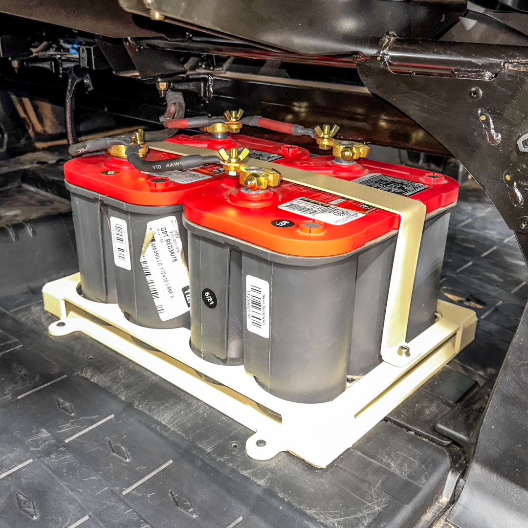 Can-Am Dual Optima Battery Holder/Mount – Topo Motorsports