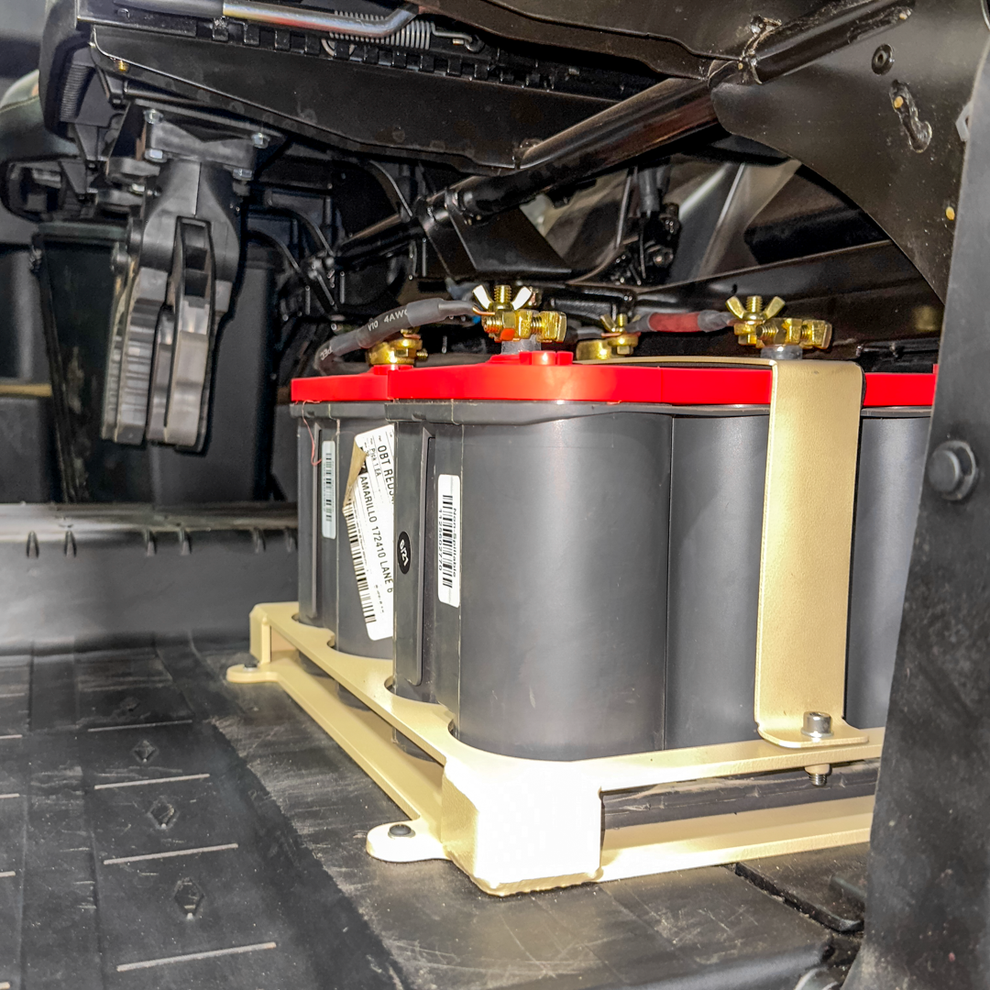 Can-Am Dual Optima Battery Holder/Mount – Topo Motorsports