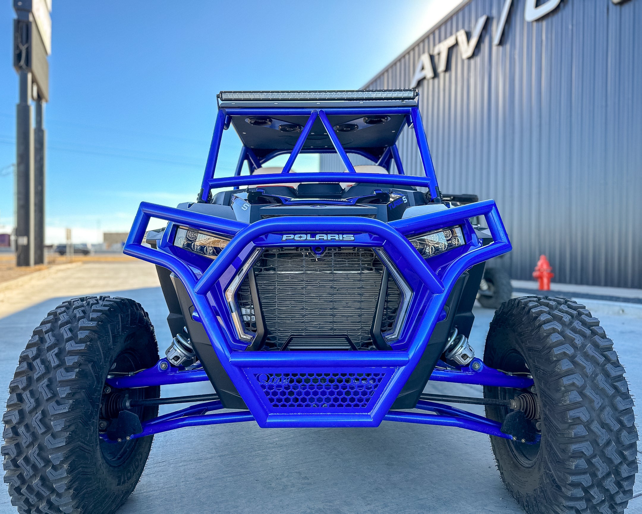 POLARIS RZR XP 1000 Front Bumper (Tubular Stand Alone) – Topo Motorsports