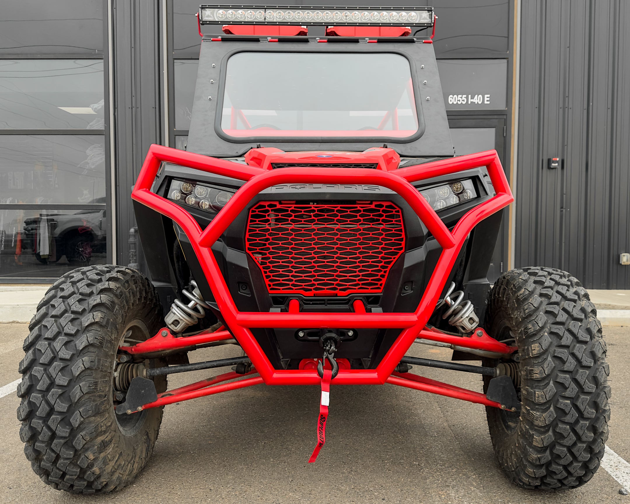 POLARIS RZR XP 1000 Front Bumper (Tubular Stand Alone) – Topo Motorsports
