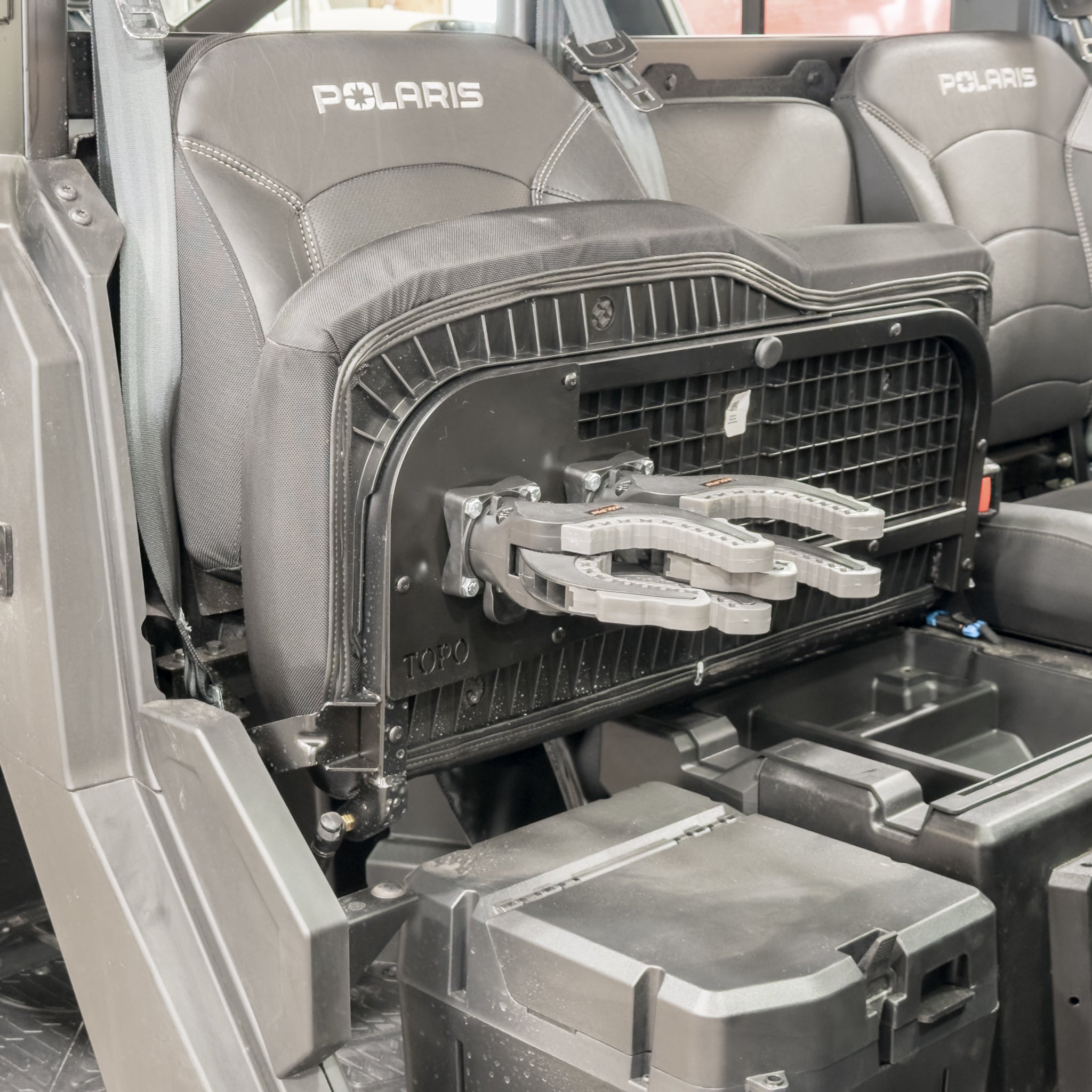 Polaris Ranger Under the Seat Custom Gun Mount Kit – Topo Motorsports