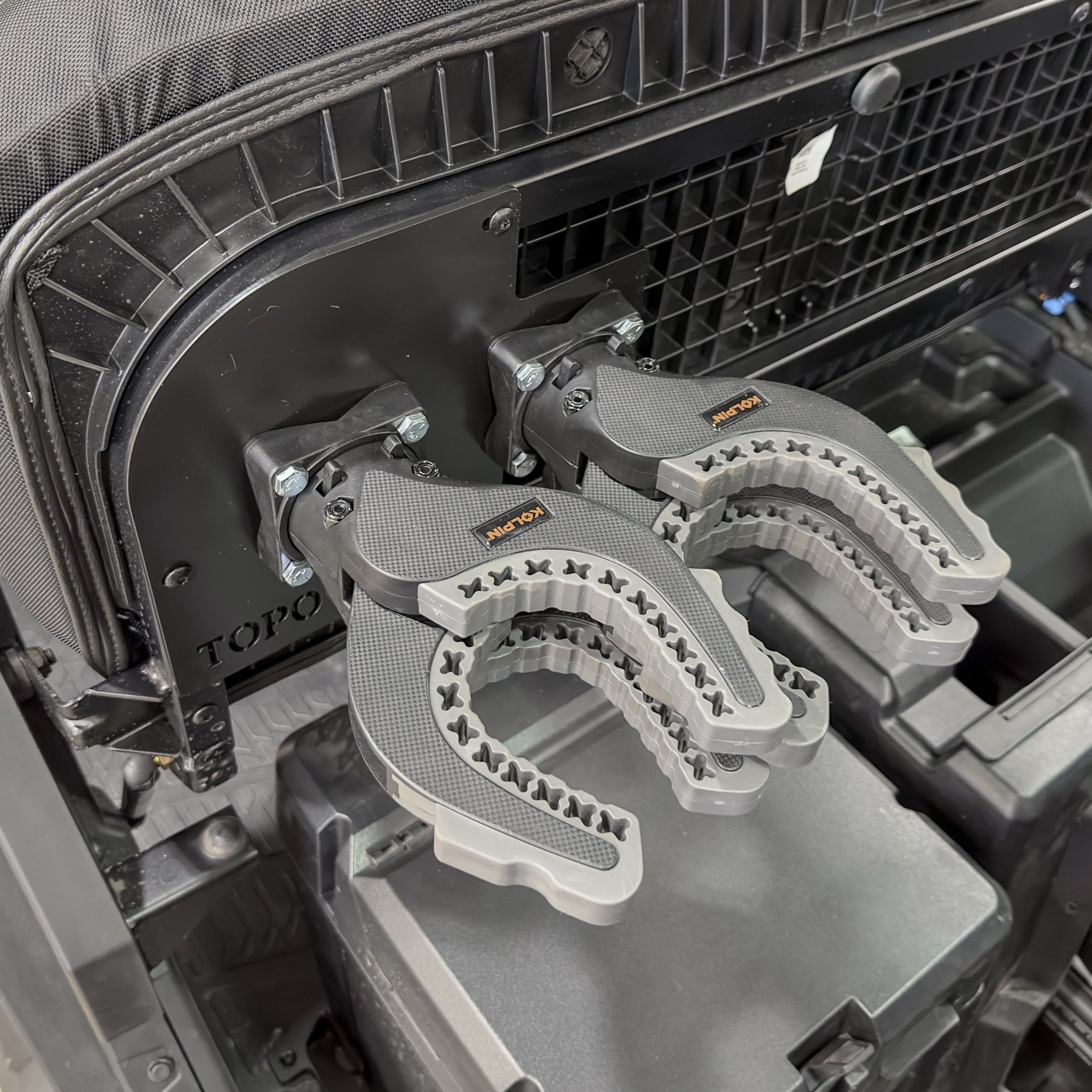 Polaris Ranger Under the Seat Custom Gun Mount Kit – Topo Motorsports